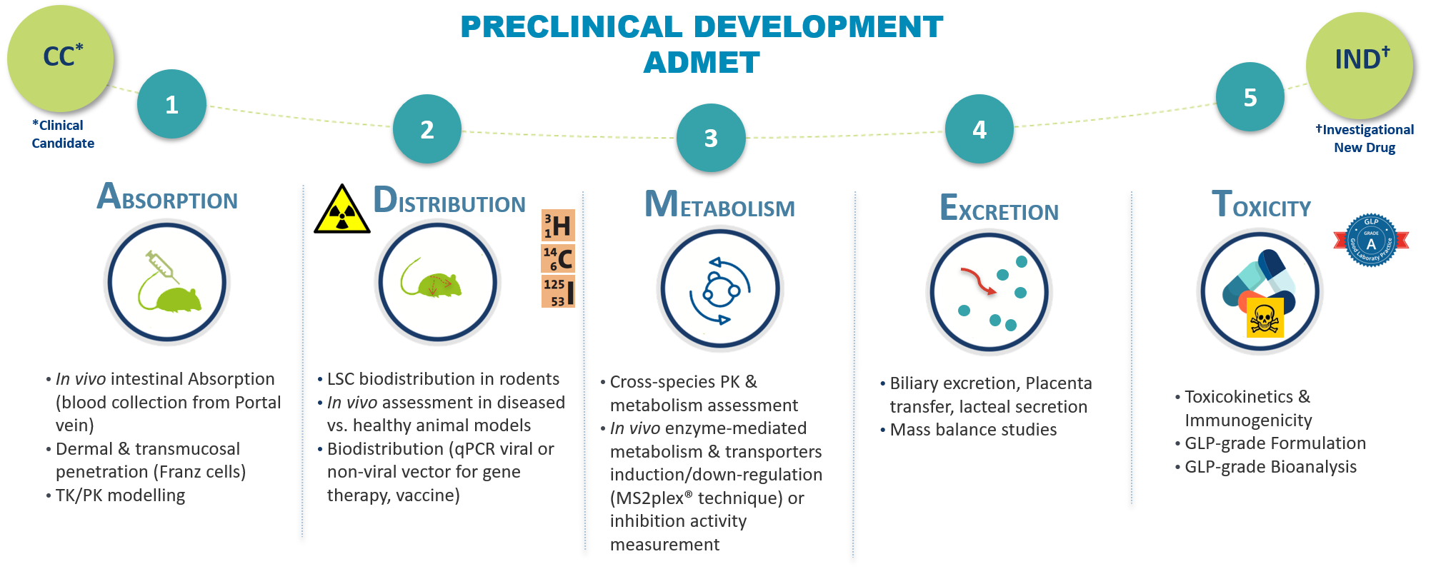 ADME testing | Pharmacokinetics | CRO services